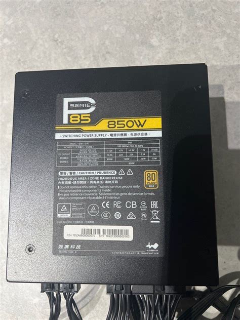 Inwin 850w P85 Fully Modular Psu Power Supply 80 Gold Computers And Tech Parts And Accessories
