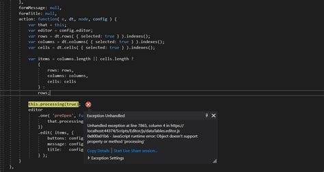 Editor Processing In Dom On Local Javascript Object Array — Datatables