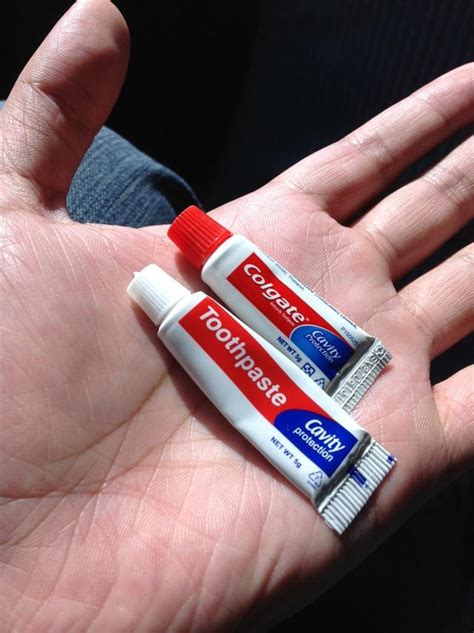 Generic Hotel Toothpaste Looks A Lot Like The Leading Brand R