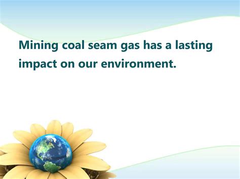 Coal Seam Gas Presentation Ppt