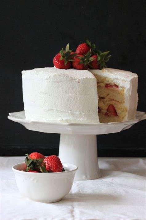 Strawberry Custard Cassata Cake Recipe