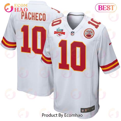 Isiah Pacheco 10 Kansas City Chiefs Super Bowl Lvii Champions 3 Stars