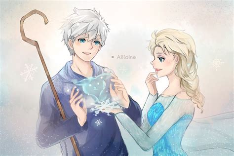 Jack Elsa By Ailiaine On Deviantart Frozen Love