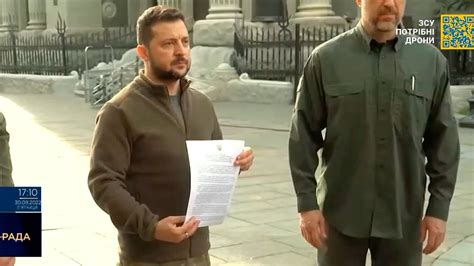 Звернення Володимира Зеленського щодо підписання Україною заявки на вступ до НАТО Youtube