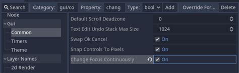 Allow Change UI Focus Continuously By Holding Navigation Key Issue Godotengine Godot