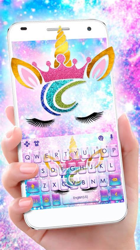 Sweetie Unicorn Galaxy Keyboard Theme Apk For Android Download