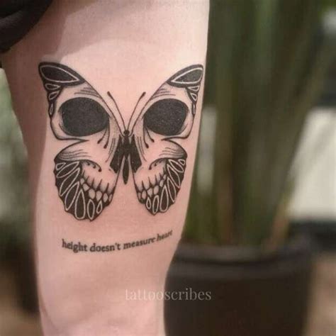 11 Powerful Interpretations Of Butterfly Skull Tattoos You Need To Know