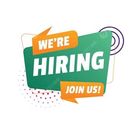 We Re Hiring Clipart Vector We Are Hiring Png Backgro
