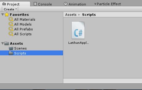 Unity C Tutorial Indonesia Basic 12 Application Unity C Tutorial Indonesia
