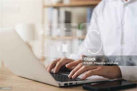 The Concept Of Upgrading The Operating System With The Latest Version