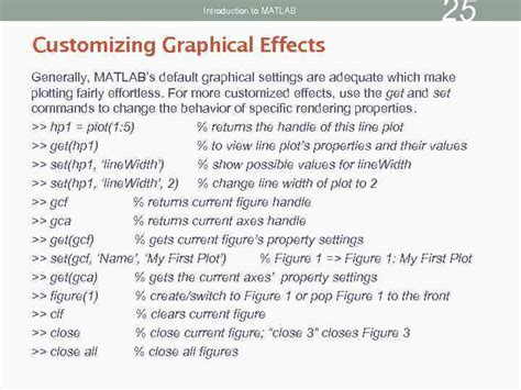 Introduction To Matlab Kadin Tseng Boston University Scientific