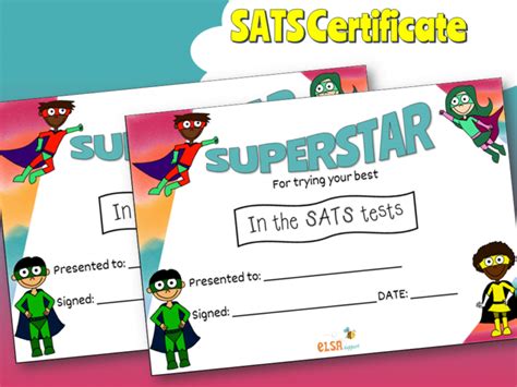 Sats Certificate Elsa Support A4 And A5 Certificates