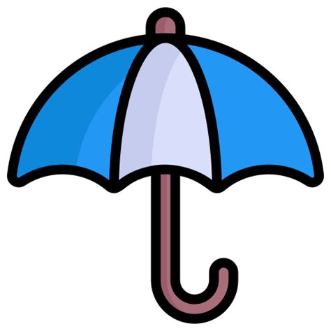 Icono De Paraguas Generic Outline Color