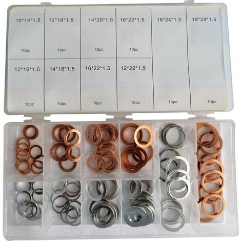 Coffret De Joints Cuivre Et Aluminium Assortis