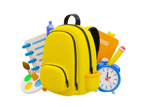 Utiles Escolares Png Para Descargar Gratis