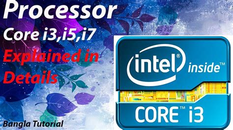 Processor Core I I I Explained In Details Bangla Tutorial YouTube