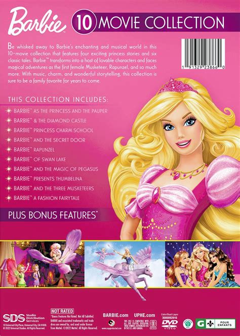 copie America de Nord Original barbie movie collection dvd Orașul