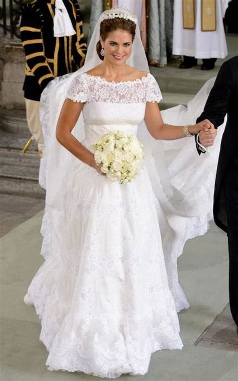 Princess Madeleine Of Sweden Wedding Dress The Most Beautiful Royal