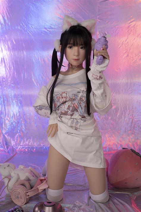 Virtual Game Anchor Sex Doll Wearing Cute Cat Ears