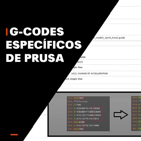 G codes específicos de Prusa H3D