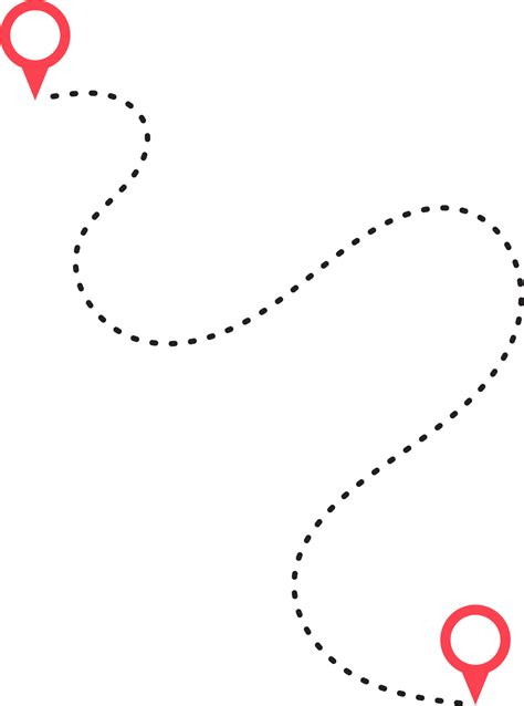 Dotted Line World Map 23419805 Png Vrogue Co