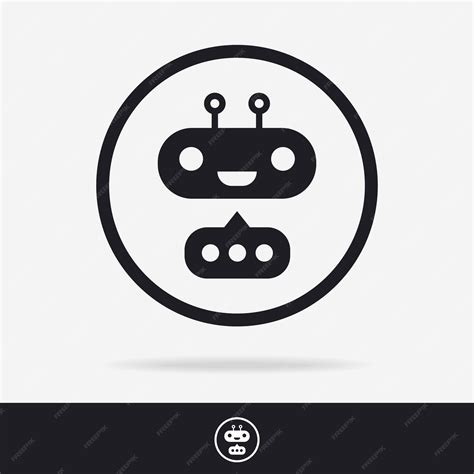 Premium Vector Chat Bot Icon Set Isolated On Background For Chatting