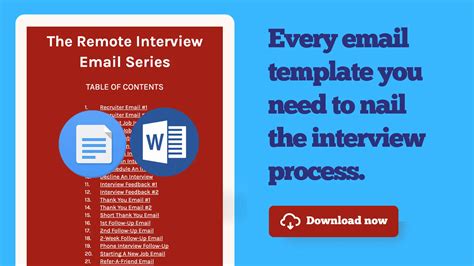 Follow Up Email After A Phone Interview Template Buildremote
