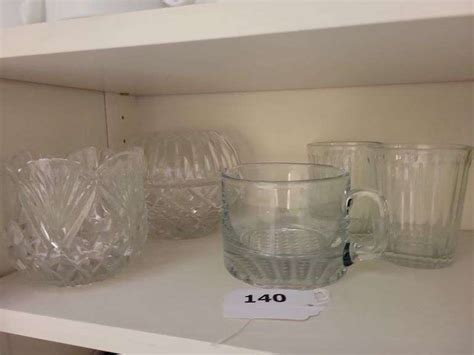 Clear Glass Collection Curran Miller Auction And Realty Inc
