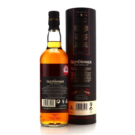 Glendronach 8 Year Old The Hielan Whisky Auctioneer