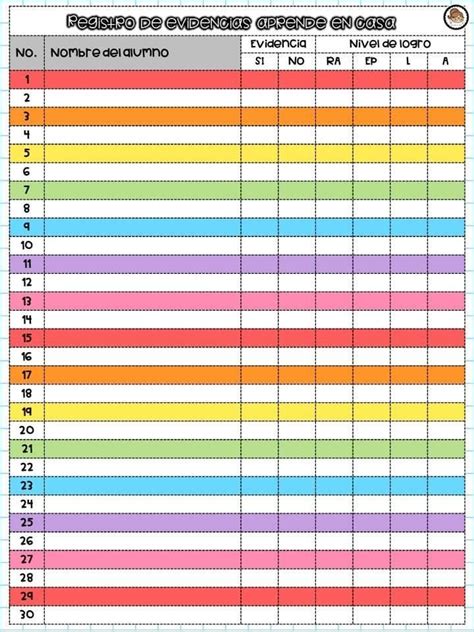 Formato De Registro Diario Gratis I Material Educativo Ficha De