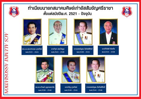 Acs Alumni ทำเนียบนายกสมาคมศิษย์เก่าอัสสัมชัญศรีราชา Facebook