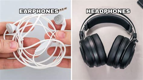 Earphone Vs Headphone What Are The Differences Play The Tunes