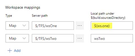 C Is There A Build Variable For Workspace Mapping Stack Overflow