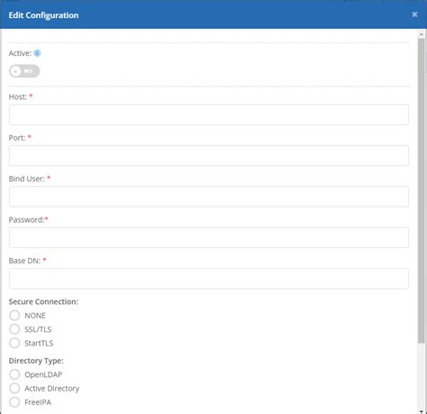 integrating with an ldap server support center