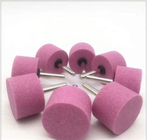 Pink Ceramic Abrasive Grinding Stone Grinding Stone And Grinding Point