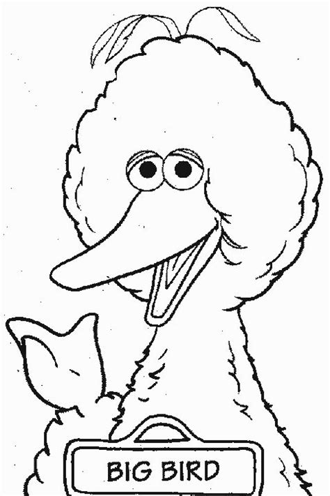 Sesame Street Printable Coloring Pages Sesame Street Coloring Pages