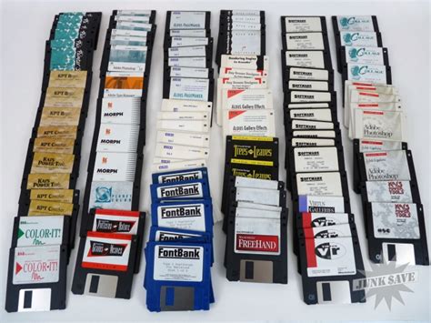Apple Macintosh Software Floppy Disk Lot JunkSave