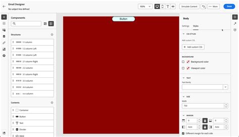 Add Custom Css To Your Email Content Adobe Campaign