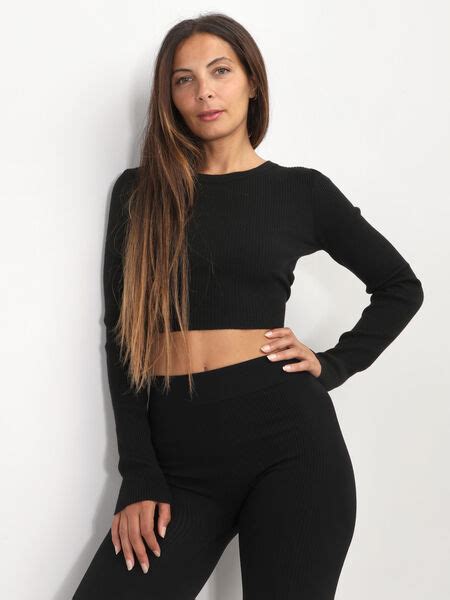 Crop Top Dos Nu Avec Liens La Modeuse La Modeuse