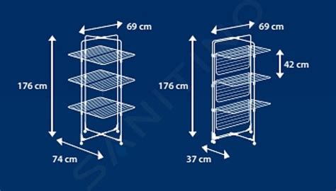 Leifheit Séchage - Séchoir à linge Pegasus Tower 450 81456 | Sanitino.fr