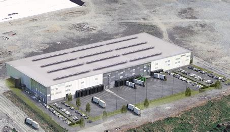Första spadtaget för logistikfastighet utanför Vaggeryd