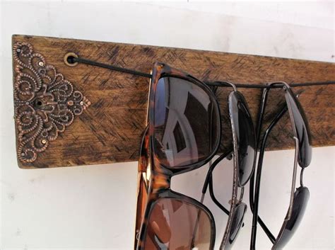 Decorative Sunglass Rack Wall Eyeglass Display Wall Storage Etsy