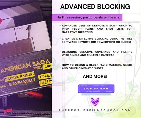 Recording Advanced Blocking Thepeoplesfilmschool