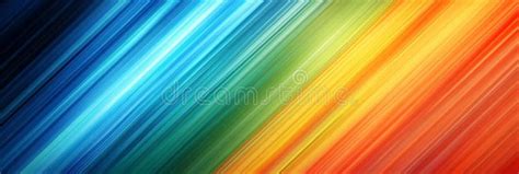 Spectrum Of Colorful Diagonal Lines Merging Seamlessly Abstract Background Texture Stock