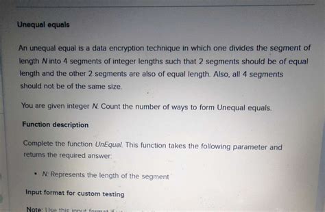 Unequal Equals An Unequal Equal Is A Data StudyX