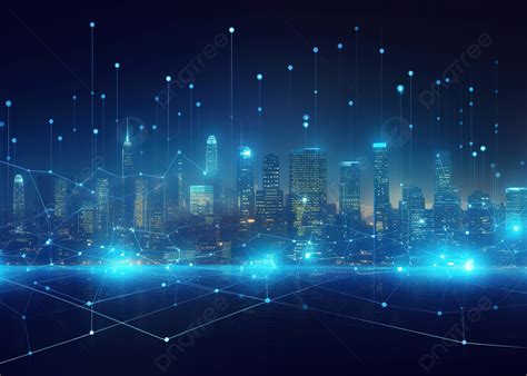Smart City And Digital Transformation Big Data Connection Technology
