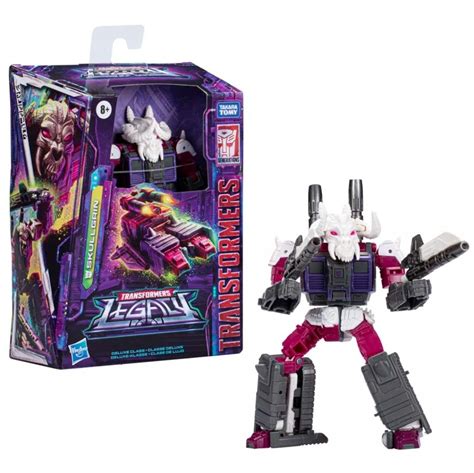 Transformers Toy Generation Legacy Deluxe Skullgrin Action Figure