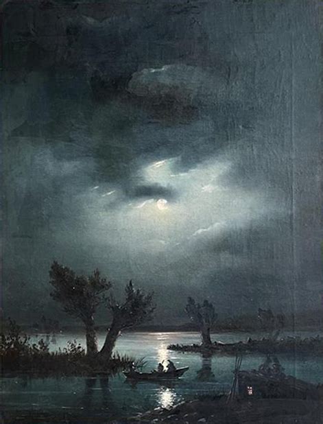 Купить Лунная ночь неизвестный художник Россия в Artglobe