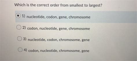 solved which is the correct order from smallest to largest