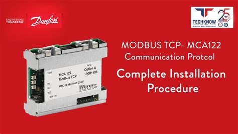 Danfoss Modbus Tcp Card Mca Step By Step Installation Procedure